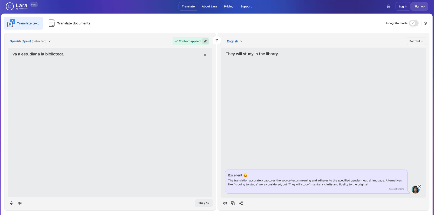 Lara beginner's guide